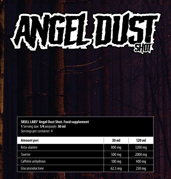 USKORO SKULL LABS® Angel Dust Shot 120 ml – MuscleFreak